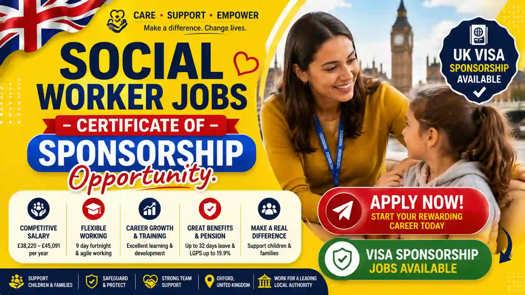 Social Worker Jobs UK Sponsorship 2026 – Social Worker - Certificate of ...